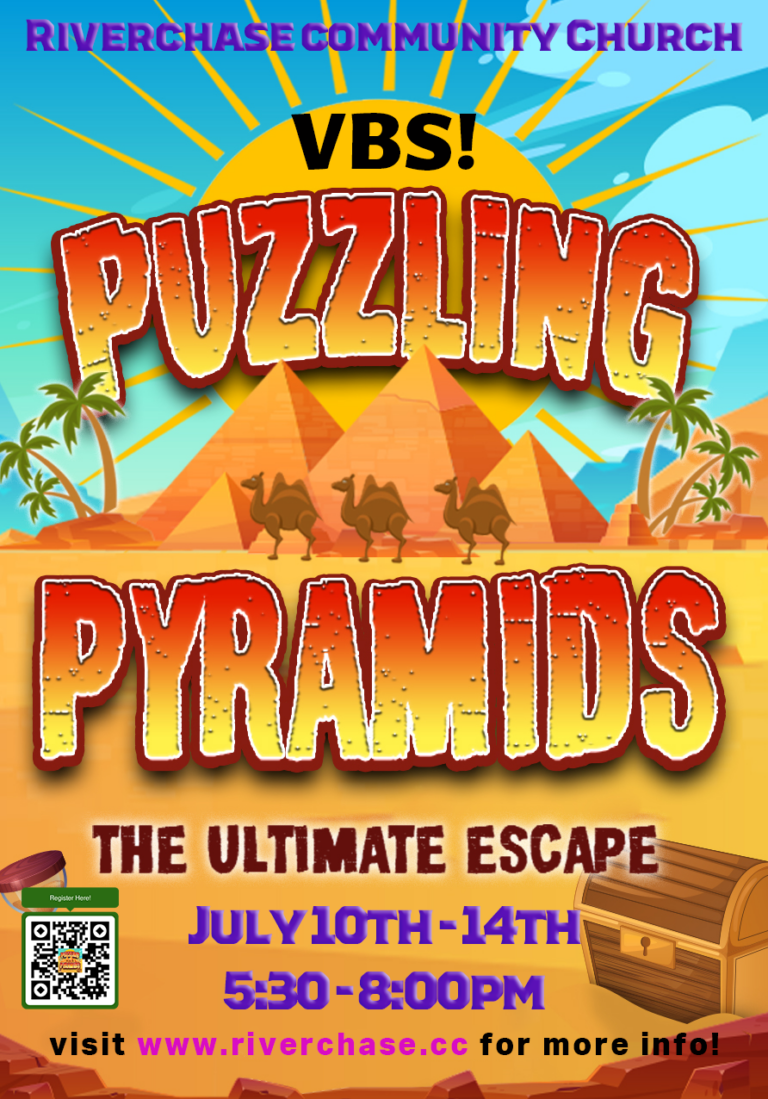 Vacation Bible School - Puzzling Pyramids! - Riverchase Community Church